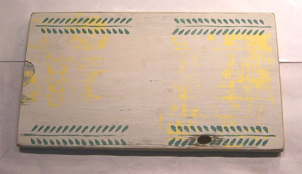 Sign in progress with two paint colors in place. – Schnarr's Blog